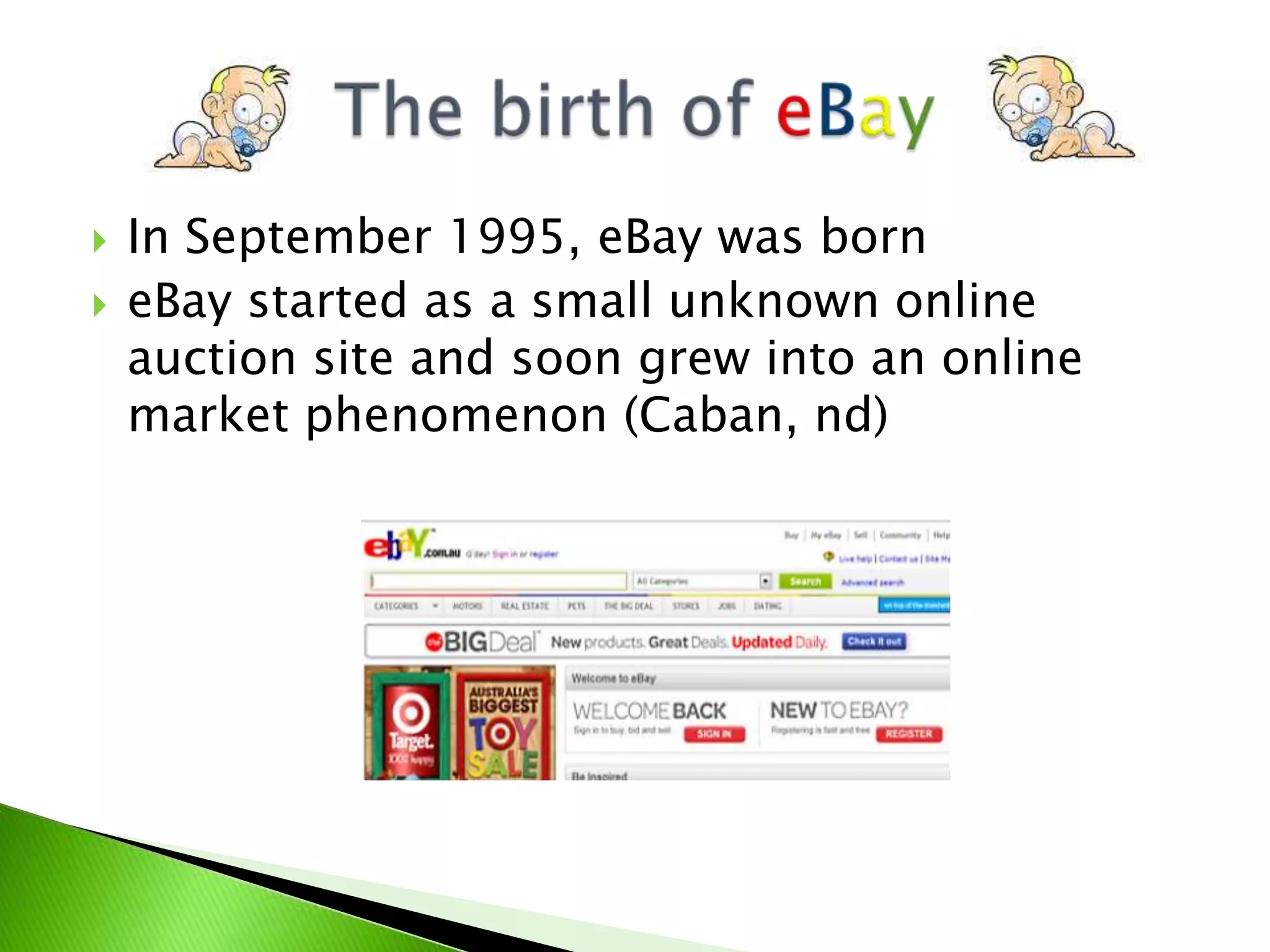 Ebay swot summary | PPT