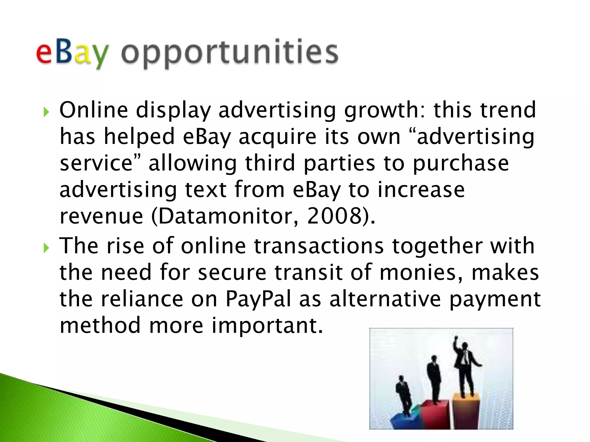 Ebay swot summary | PPT
