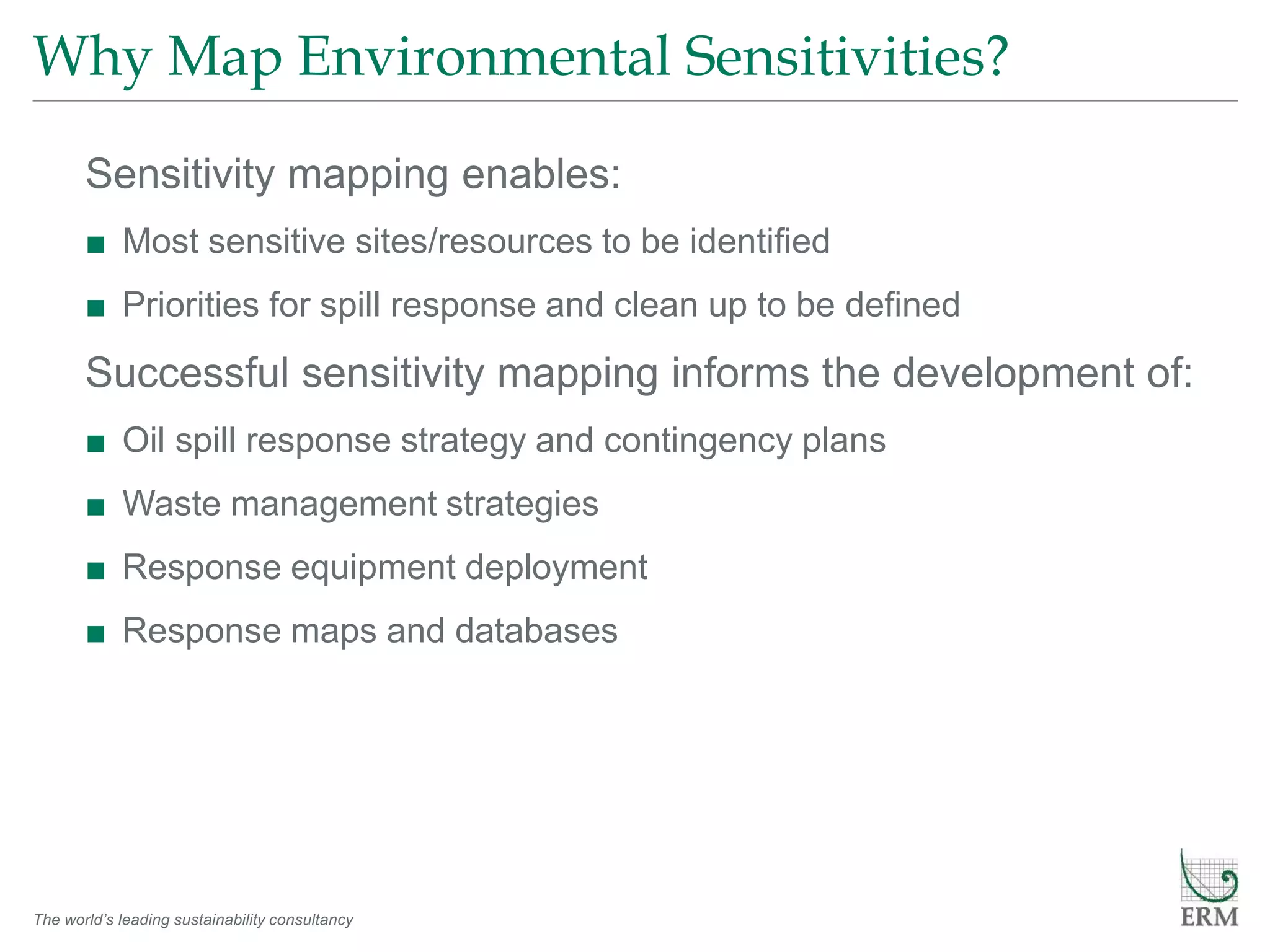 GIS-IAP-ESRIPUG2013 Oil Spill Sensitivity Mapping | PPTX