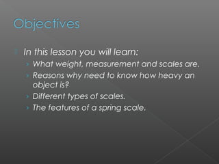 Weights and balances 1 | PPT | Free Download