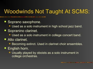 Beginning Band Instrument Selection | PPT