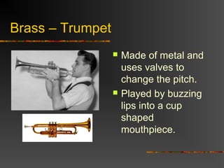 Beginning Band Instrument Selection | PPT
