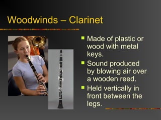 Beginning Band Instrument Selection | PPT