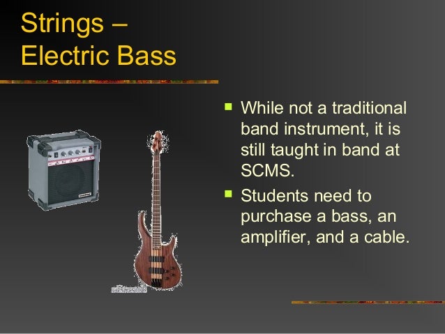 Beginning Band Instrument Selection
