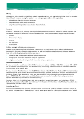 Skills in New Zealand and around the world | PDF