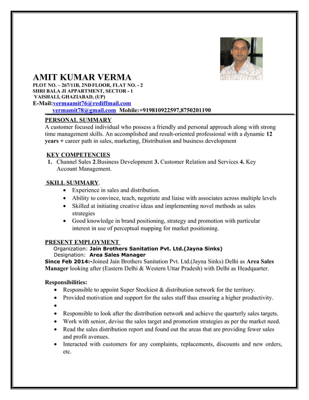 Resume_Amit Kumar Verma | PDF