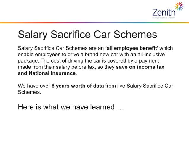 Salary Sacrifice Car Schemes | PDF