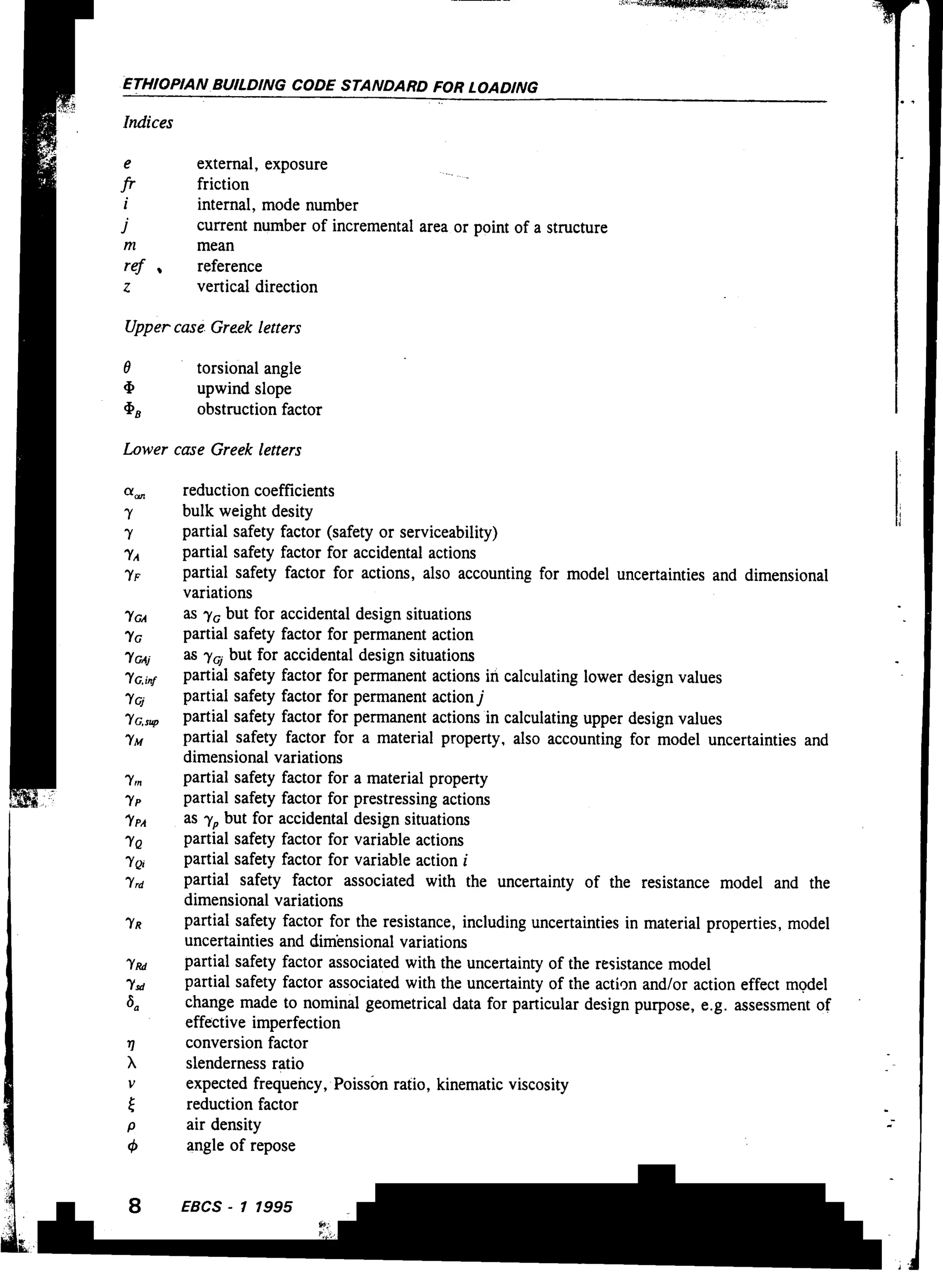 Ebcs 1 basis of design actions on structures | PDF