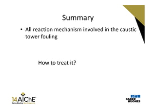 Caustic Tower System_AICHE_final version | PDF