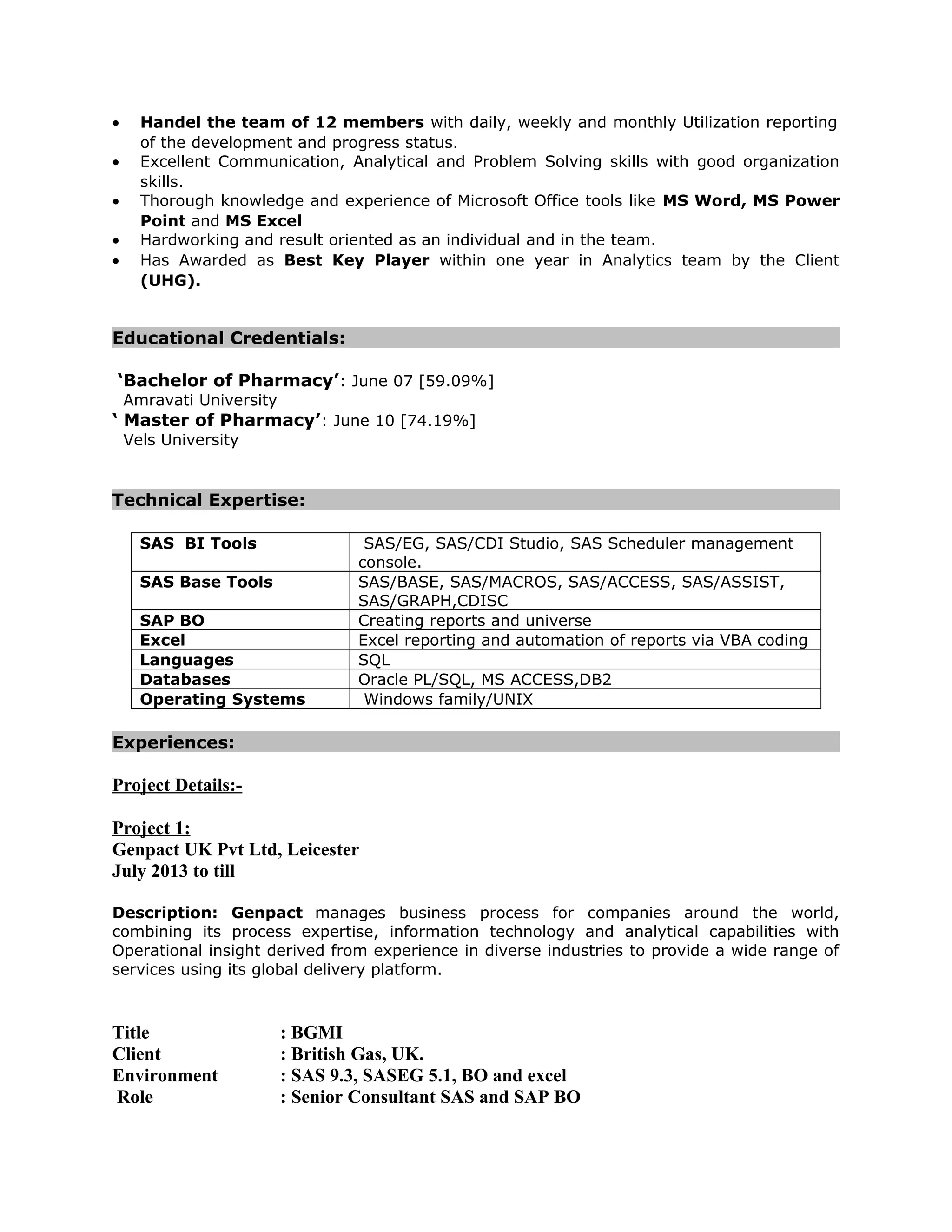 rahul cv modified | DOC