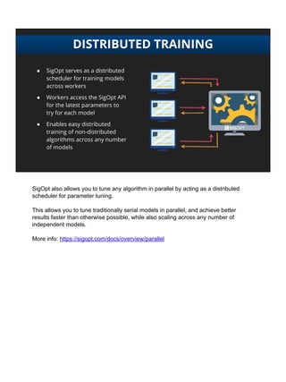 SigOpt for Machine Learning and AI | PDF