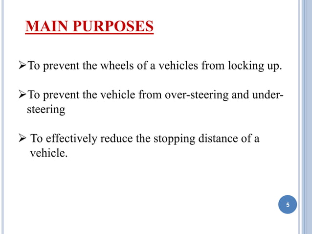 Electronic Brake force distribution (EBFD) | PPTX