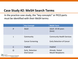 Module 2: Evidence-Based Dental Public Health | PPT