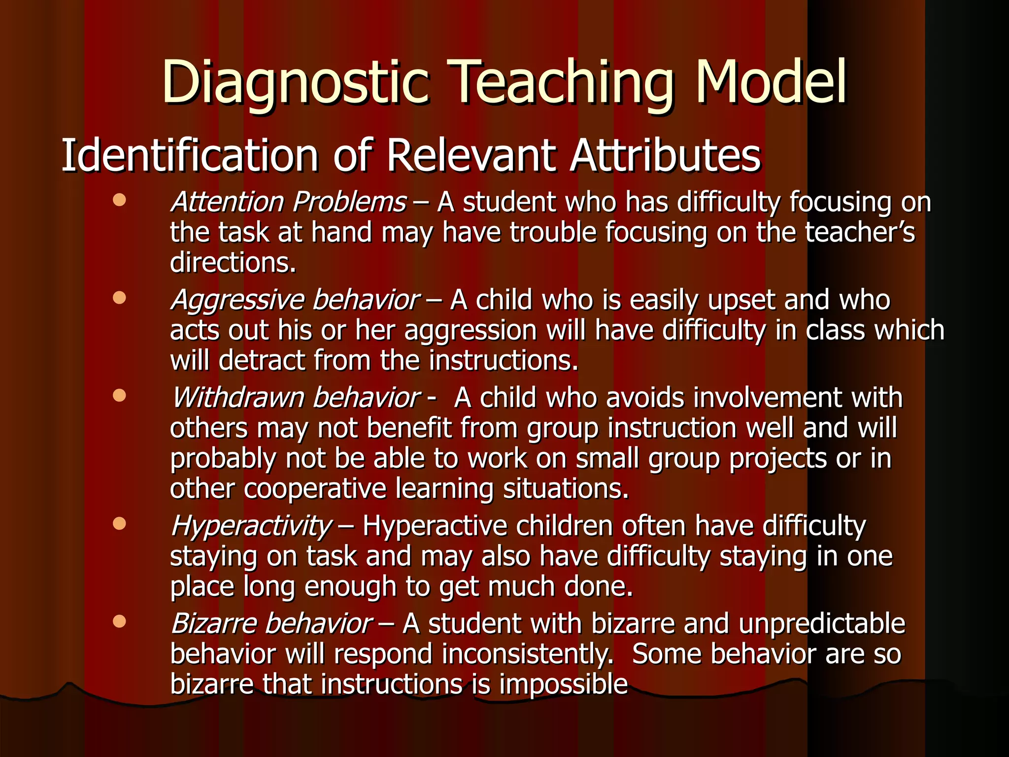 Emotional and Behavioral Disorder | PPT