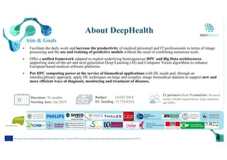 Heterogeneous HPC Computing in the DeepHealth Project | PDF