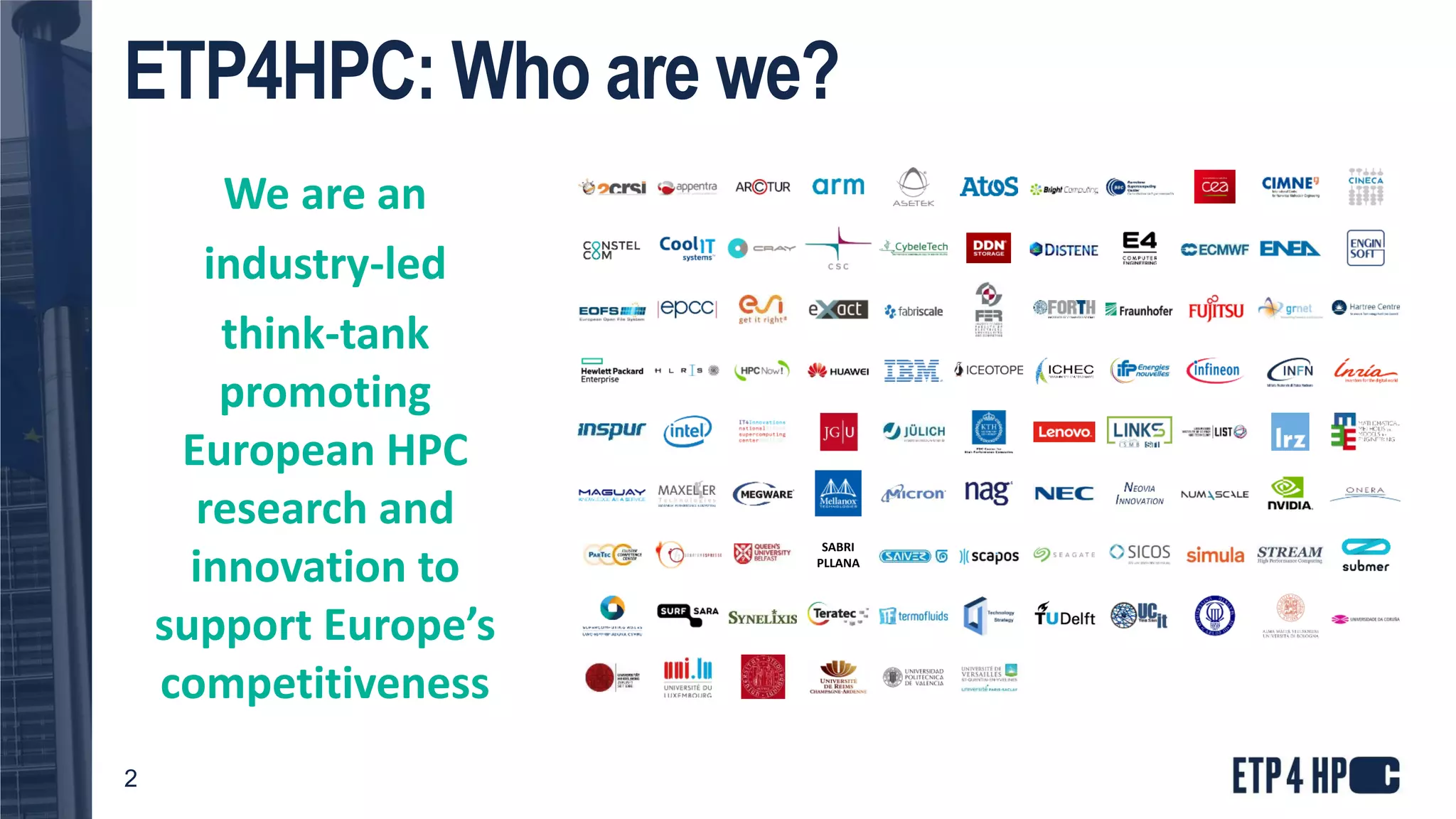 EuroHPC Joint Undertaking. Accelerating the convergence between Big Data and High performance ...