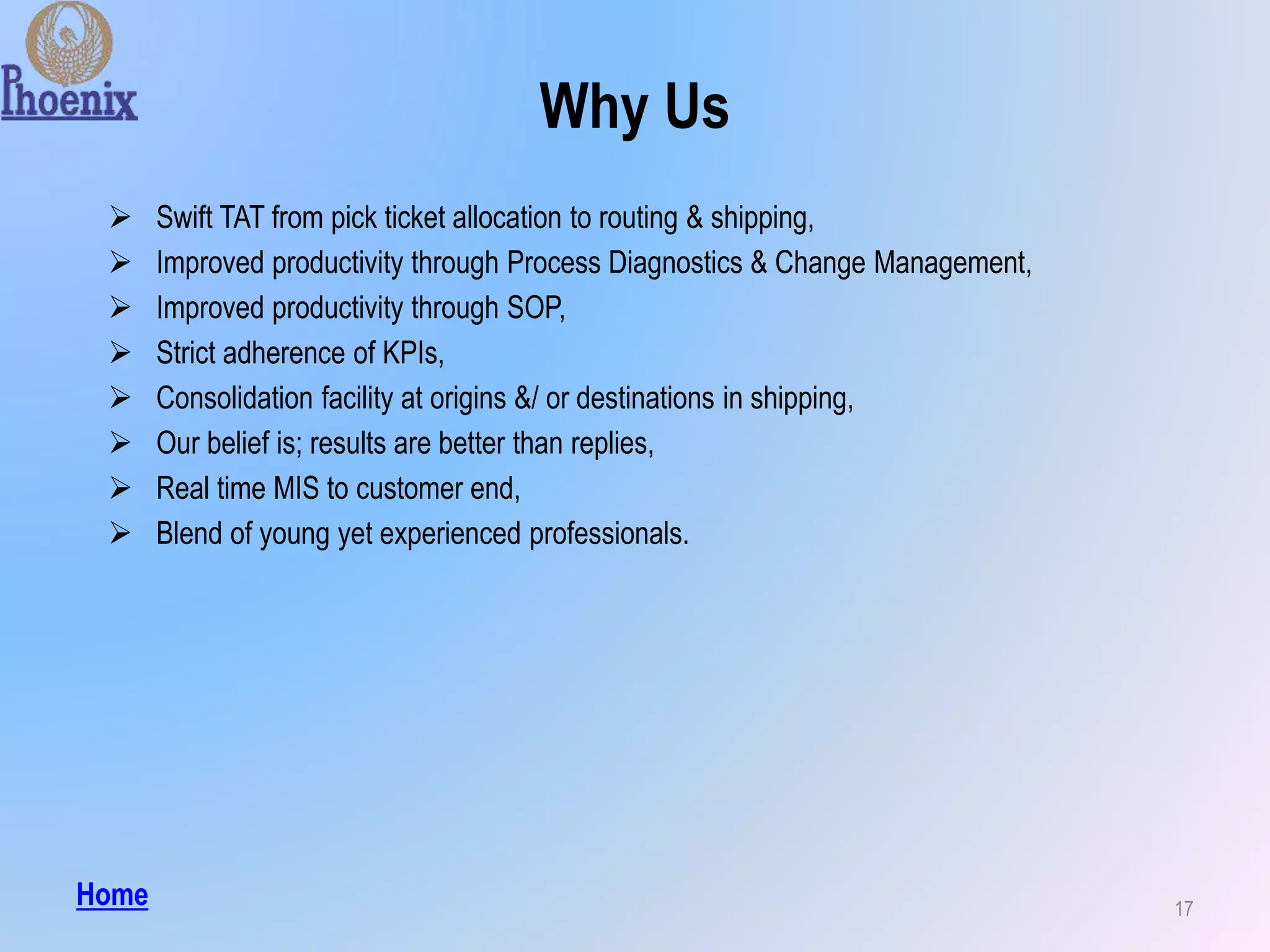 Phoenix - Company Profile | PPSX