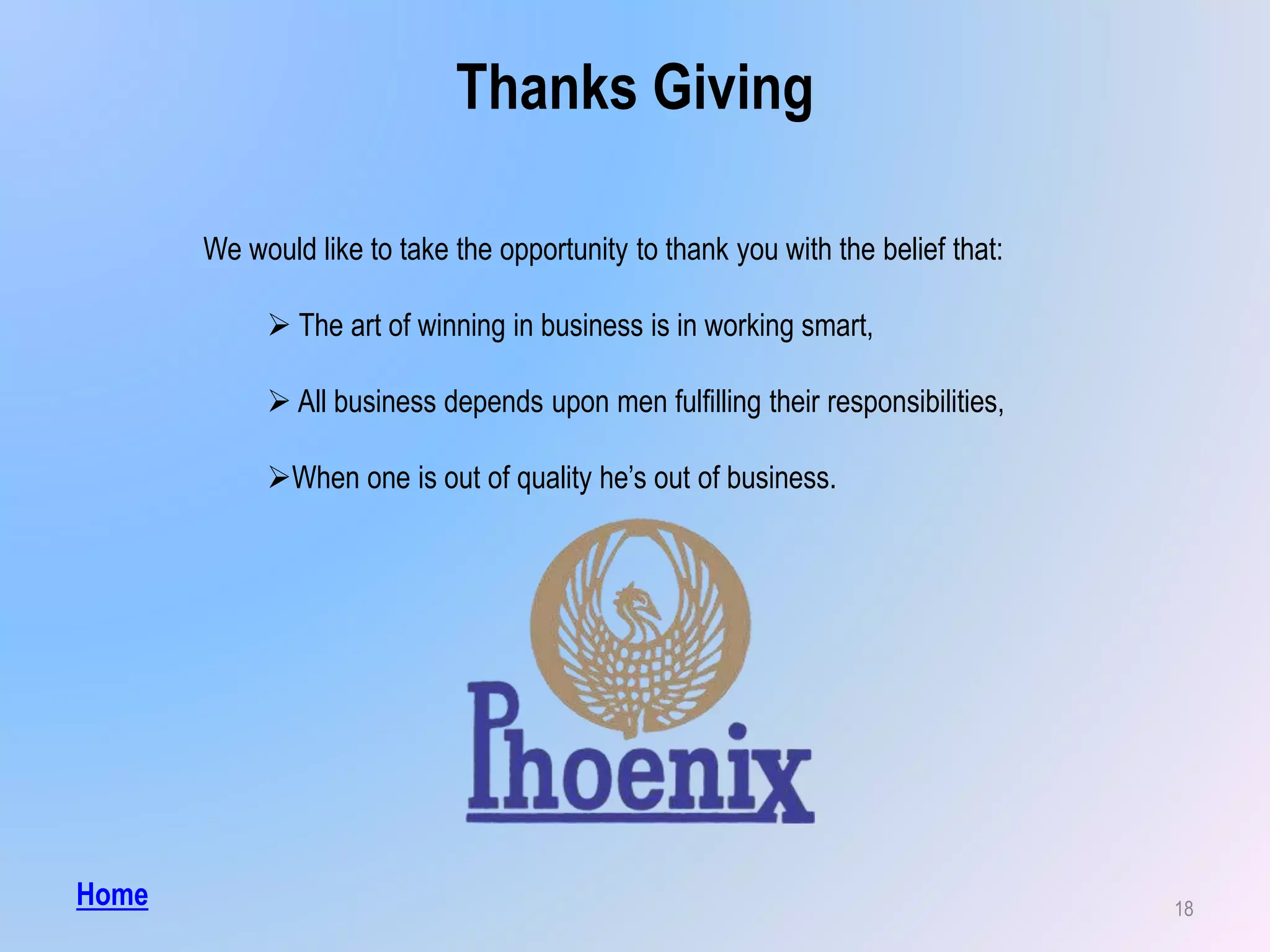 Phoenix - Company Profile | PPSX