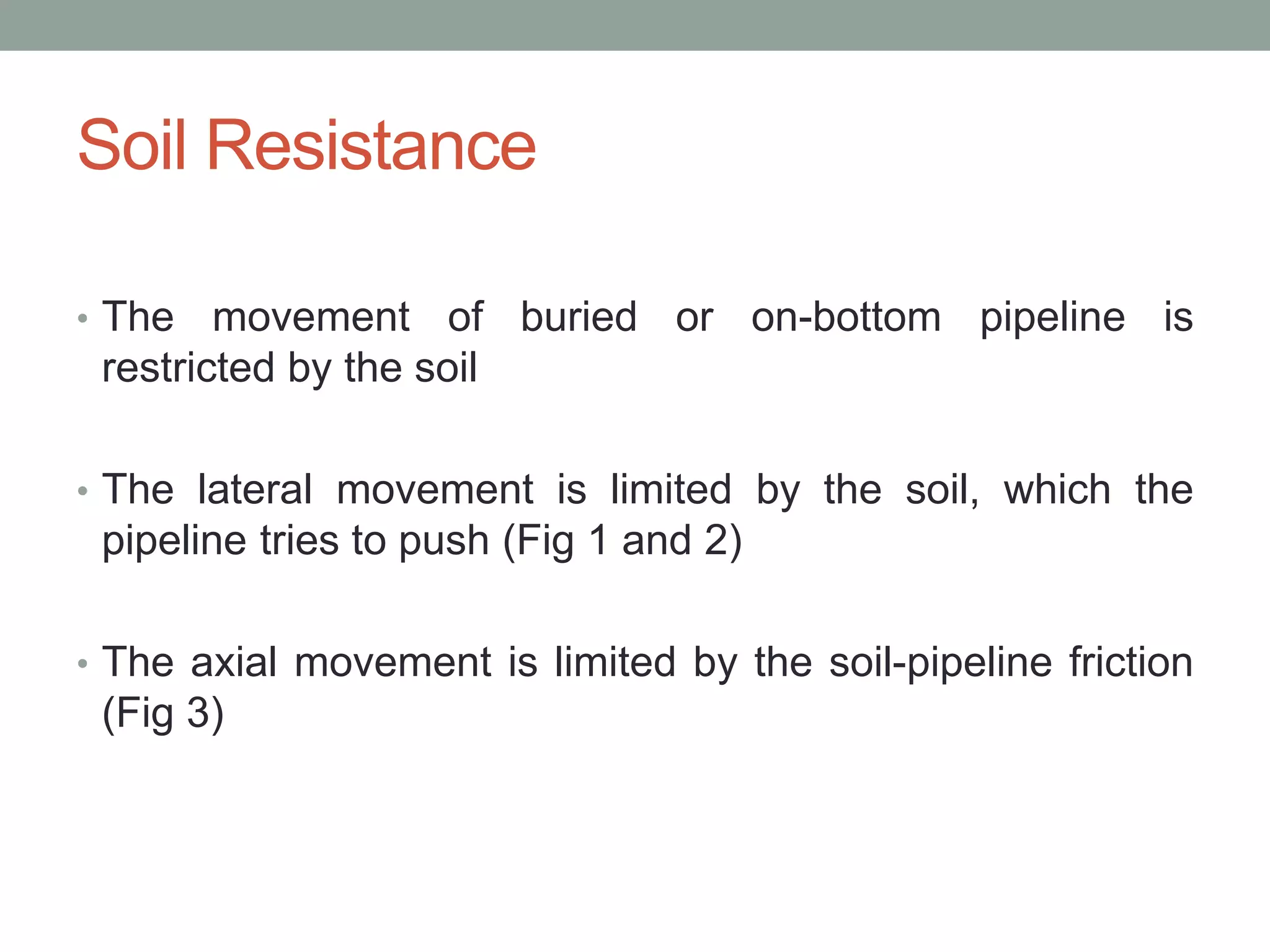 Pipe Soil Interaction | PPTX