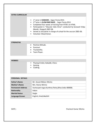 prashant cv 2608