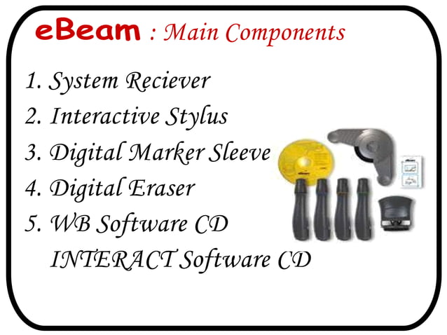 eBeam : Intractive Whiteboard System