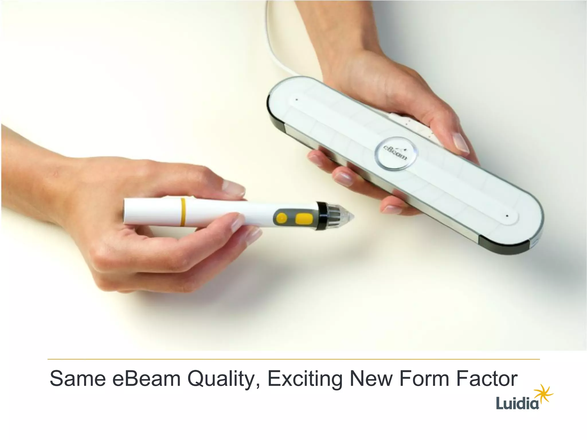 Luidia eBeam Edge Intro June 2009 | PDF