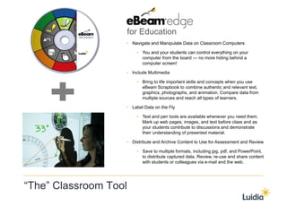 Luidia eBeam Edge Intro June 2009 | PDF