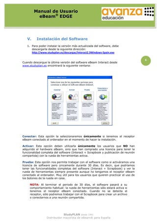 Ebeam edge Manual Usuario | PDF
