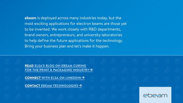 ebeam Technologies for the print and packaging industry | PPT