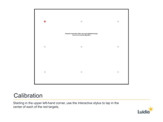 Luidia eBeam Interact Features VG | PDF