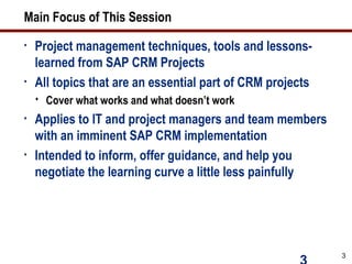 CRM Implementations and Upgrades | PPT