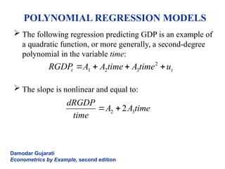 THE LINEAR REGRESSION MODEL: AN OVERVIEW | PPT