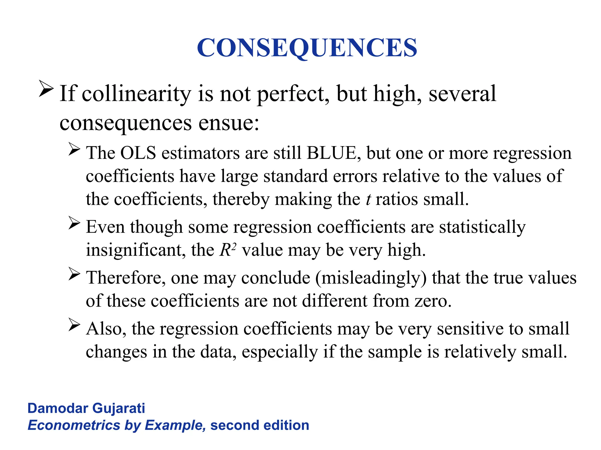 REGRESSION DIAGNOSTIC I: MULTICOLLINEARITY | PPT