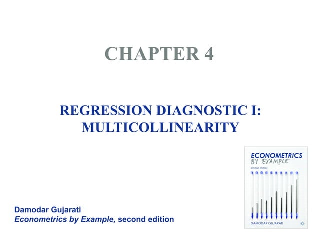 REGRESSION DIAGNOSTIC I: MULTICOLLINEARITY | PPT