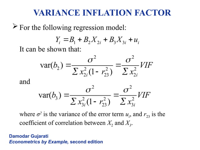 REGRESSION DIAGNOSTIC I: MULTICOLLINEARITY | PPT