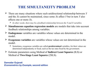 REGRESSION DIAGNOSTIC IV: MODEL SPECIFICATION ERRORS | PPT
