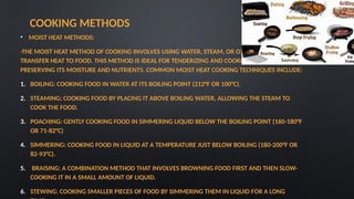 Cooking and holding food pptx.Cooking and holding food. Introduction of ...