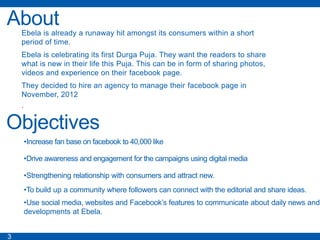 Ebela: Social Media Marketing_Case Study | PPT