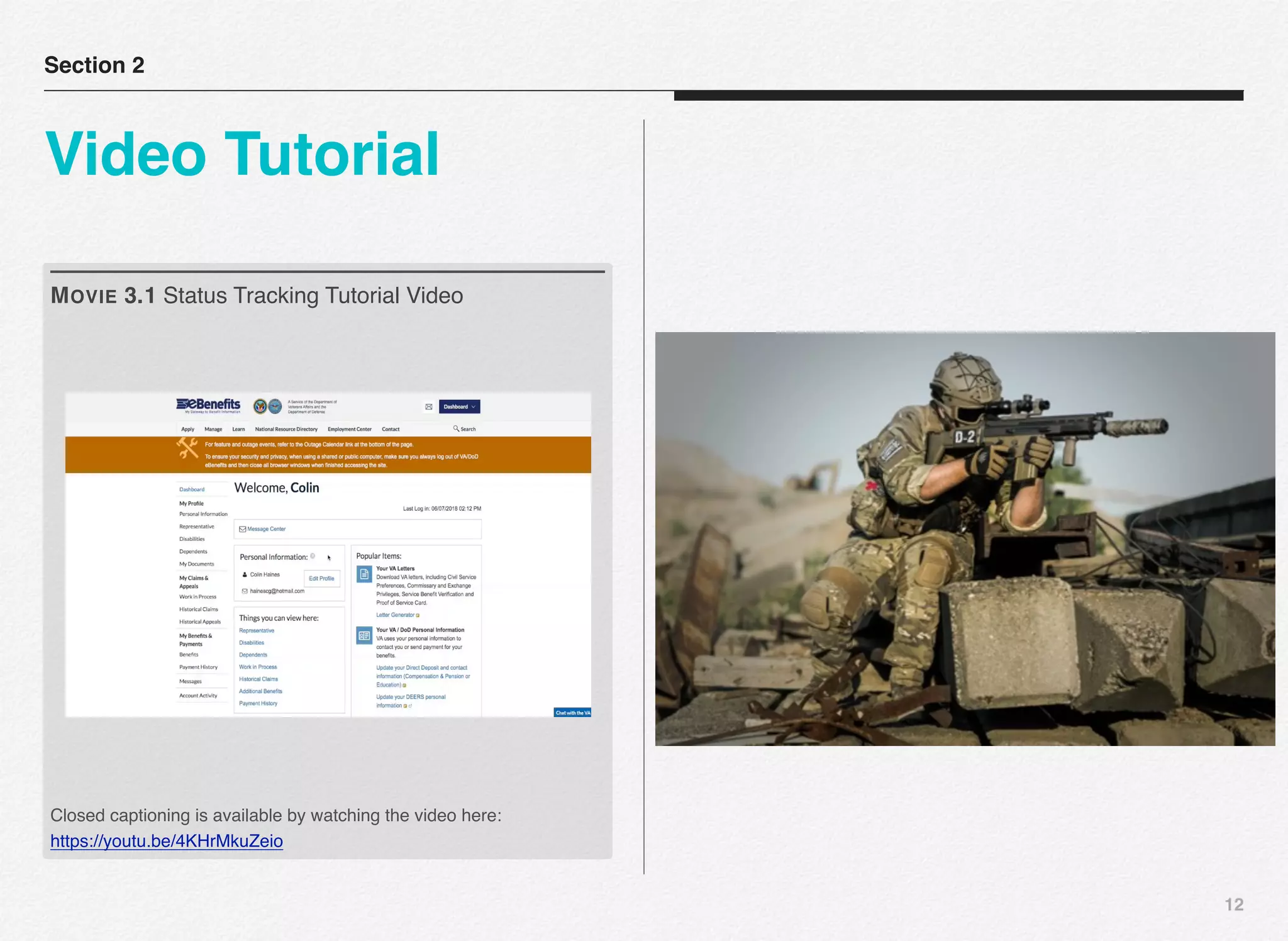 eBenefits guide book | PDF