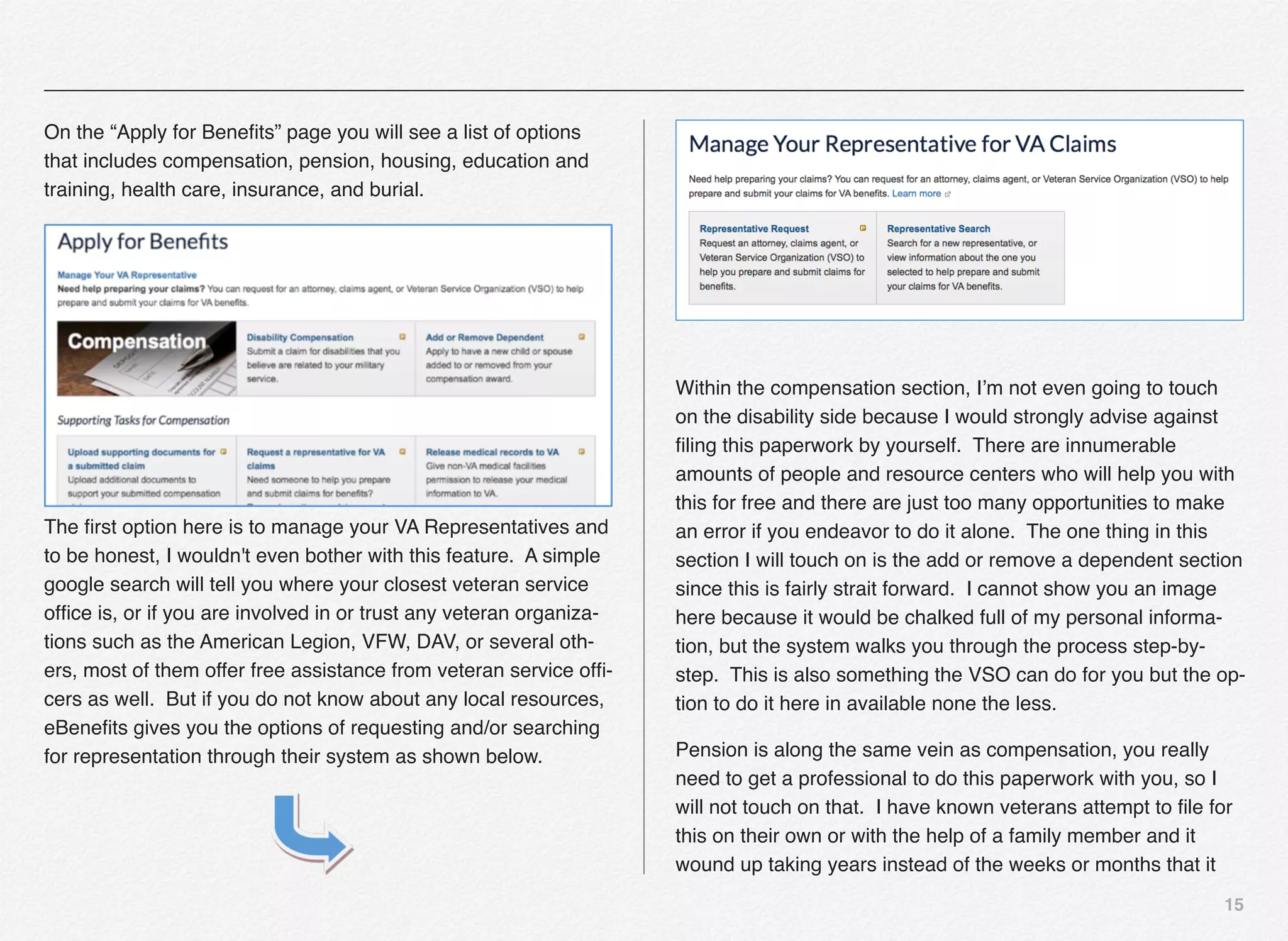 eBenefits guide book | PDF