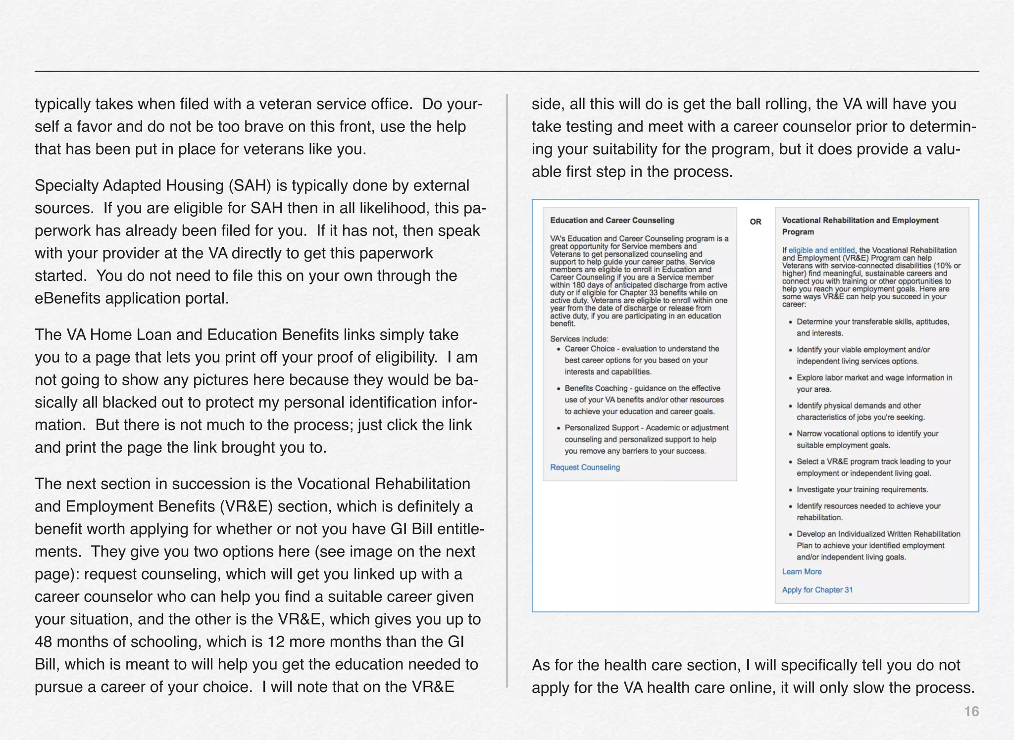 eBenefits guide book | PDF