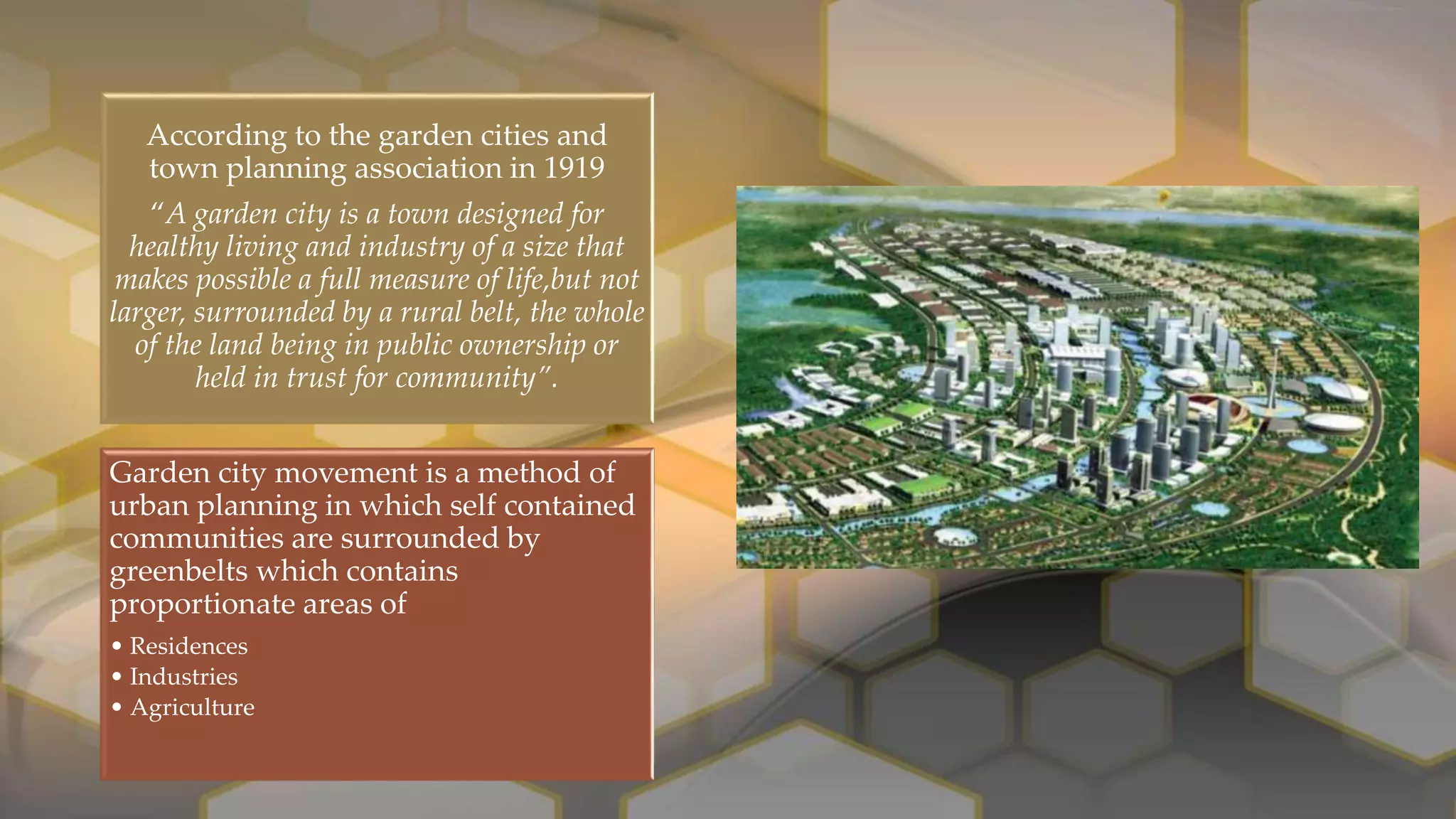 Planning thoughts and philosophy of Sir Ebenezar howard | PPTX