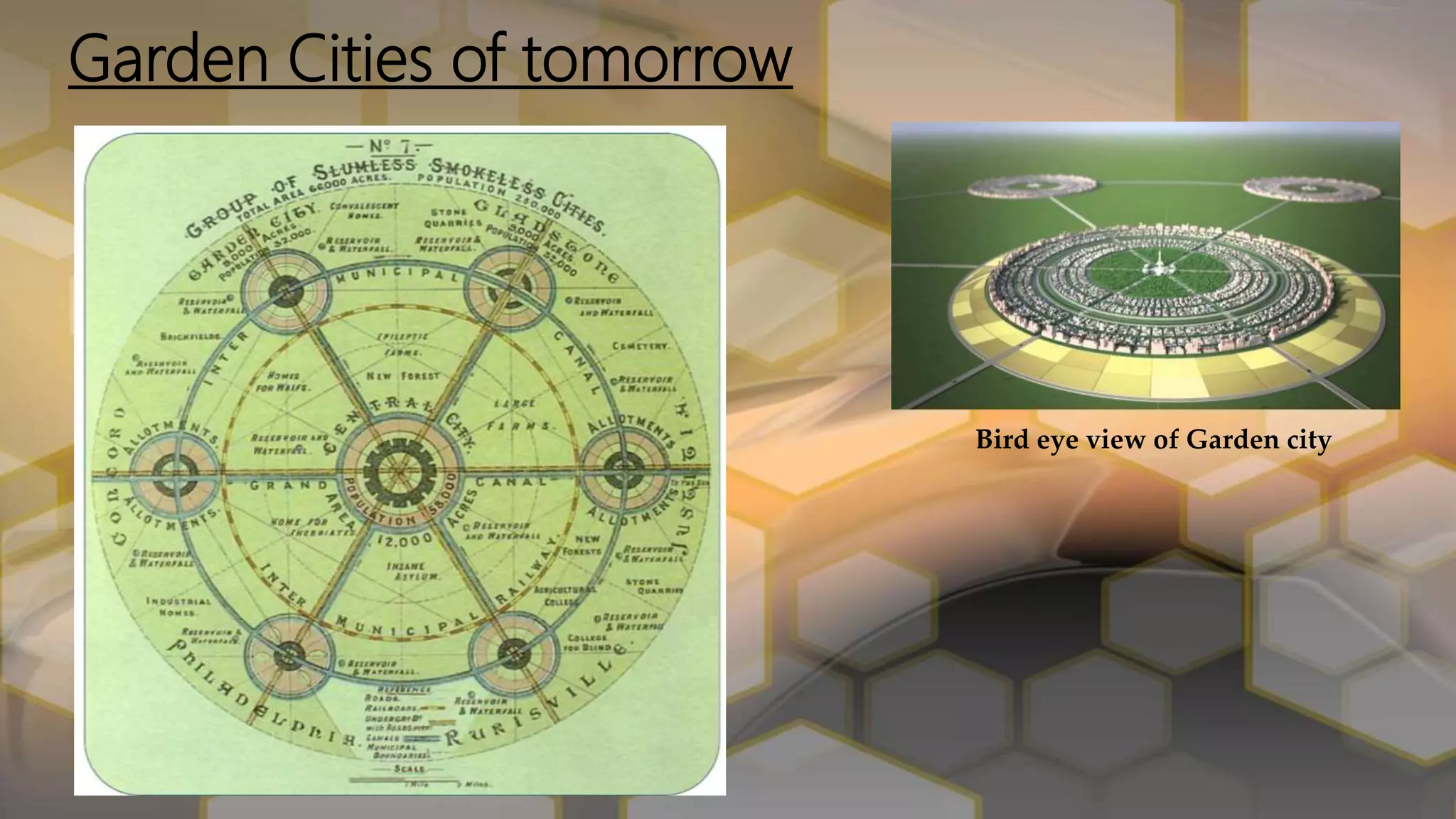 Planning thoughts and philosophy of Sir Ebenezar howard | PPTX