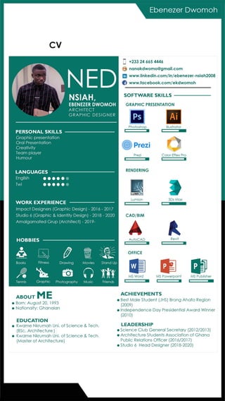 Ebenezer Nsiah Portfolio | PDF