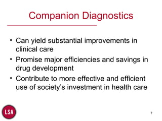 Reimbursement Strategy for Companion Diagnostics | PPT