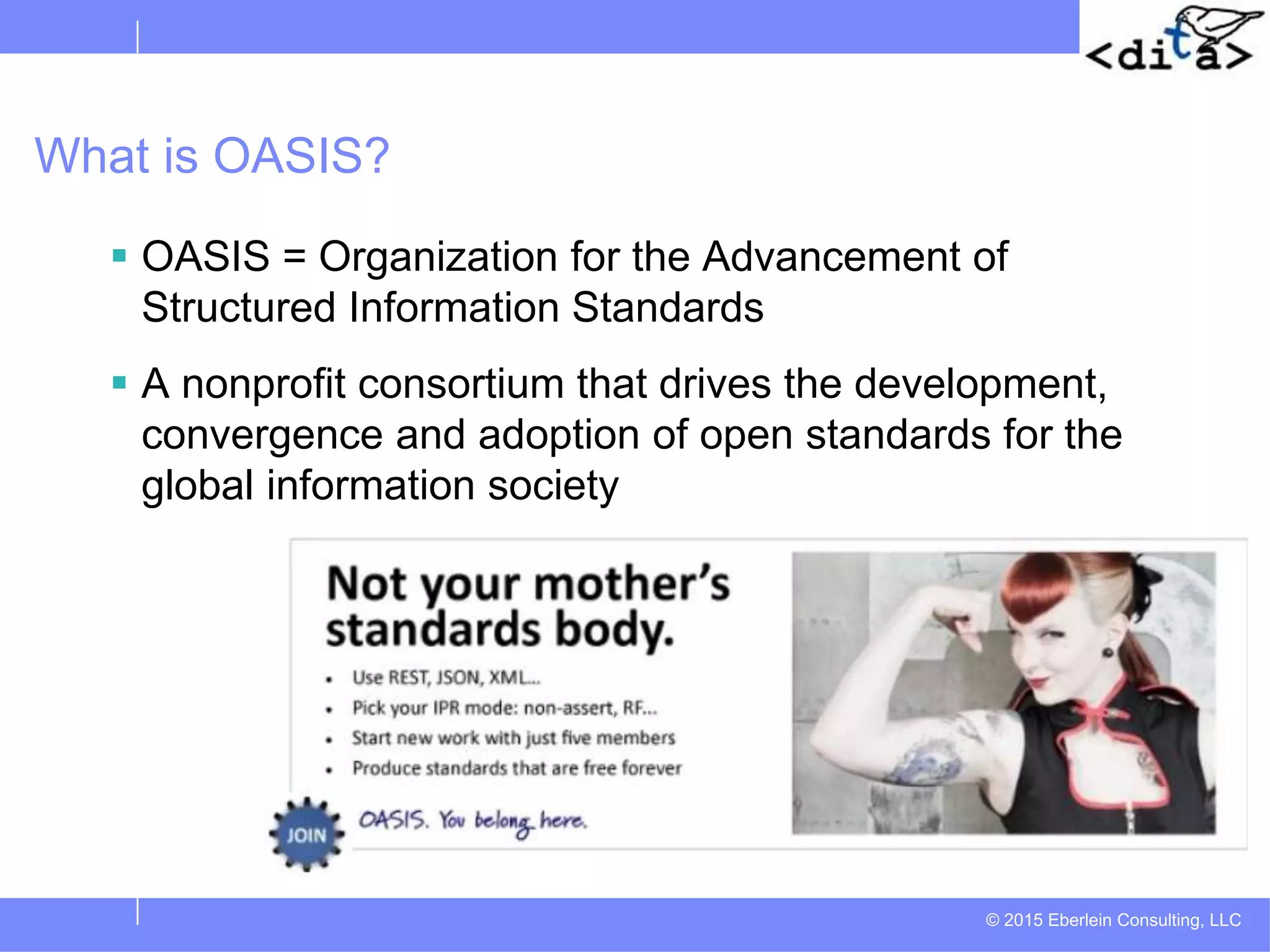 The Past and Future of DITA with Kristen James Eberlein | PPTX
