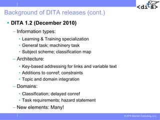 The Past and Future of DITA with Kristen James Eberlein | PPTX