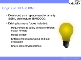 The Past and Future of DITA with Kristen James Eberlein | PPTX
