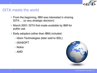 The Past and Future of DITA with Kristen James Eberlein | PPTX