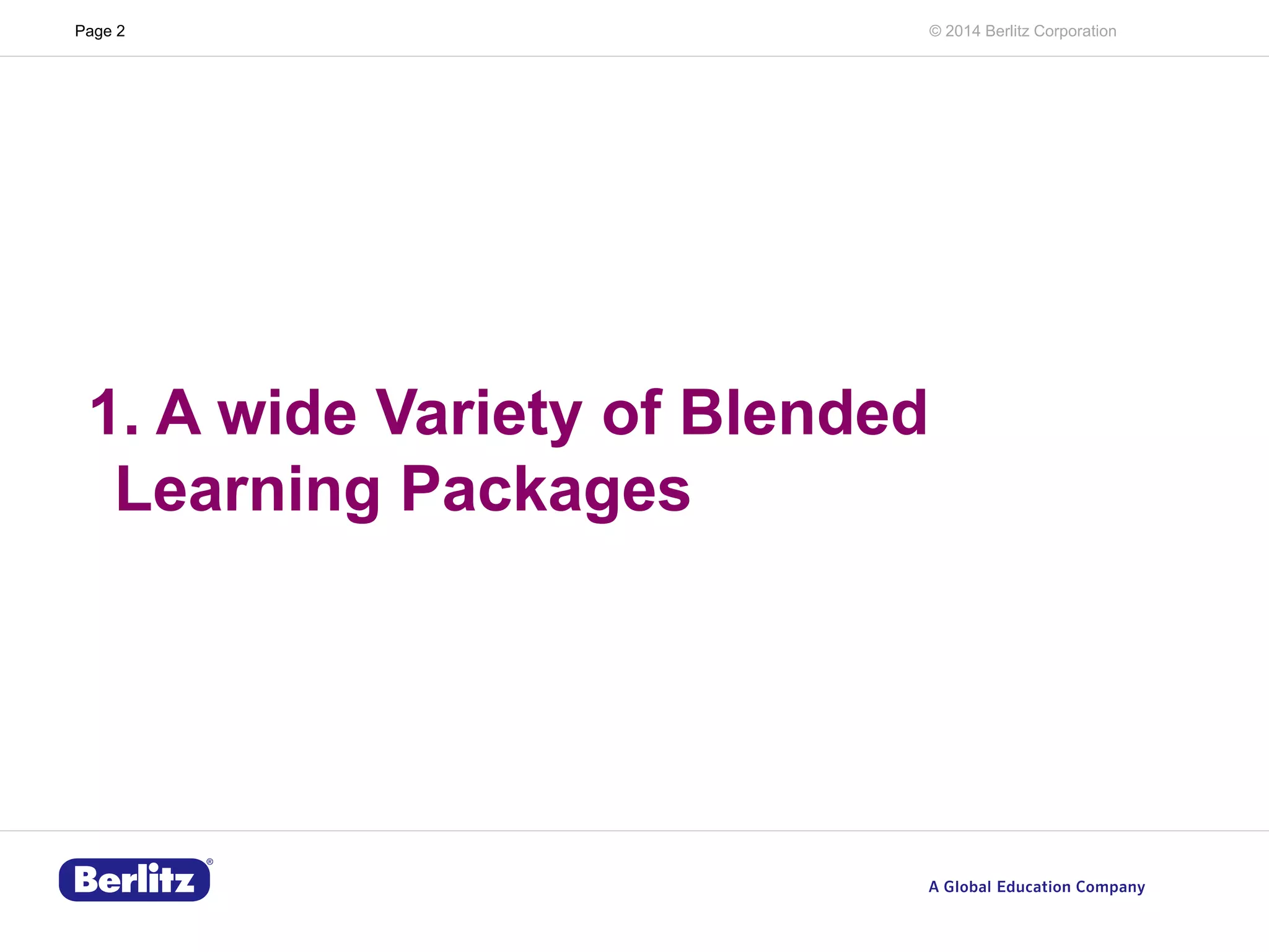 8 Reasons for mobile and blended language learning with eBerlitz | PPT